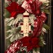 Flocked Nutcracker Swag for Front Door, Front Porch, Interior Decor ...