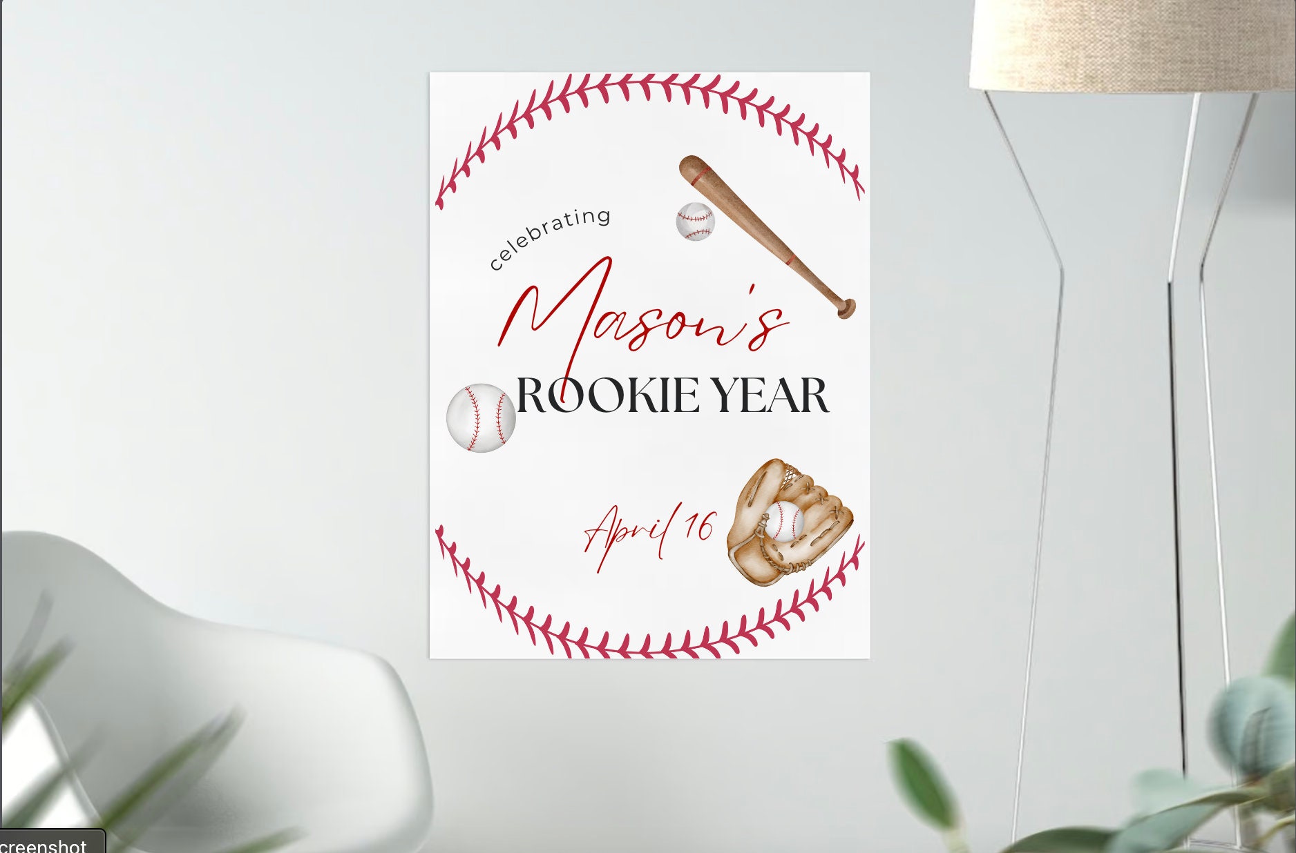 Rookie Year Welcome Sign - Etsy