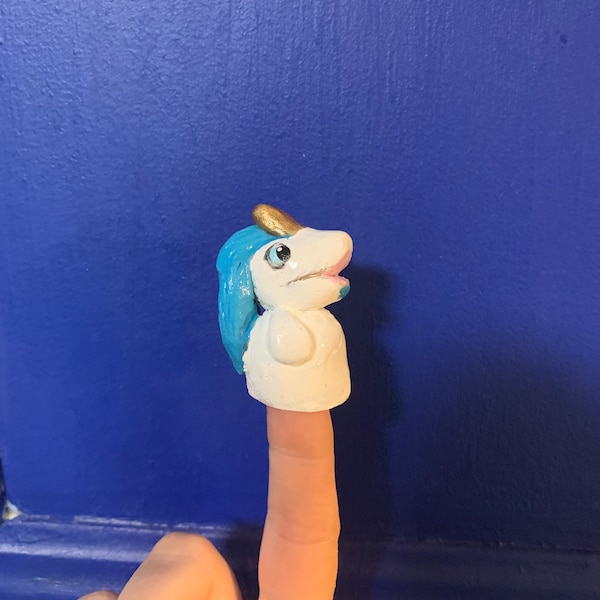 Bluey Unicorse Hand Puppet - Etsy Ireland
