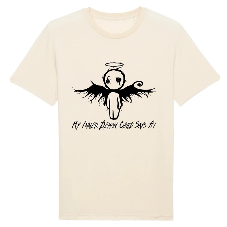 My Inner Demon Child Tee - Etsy