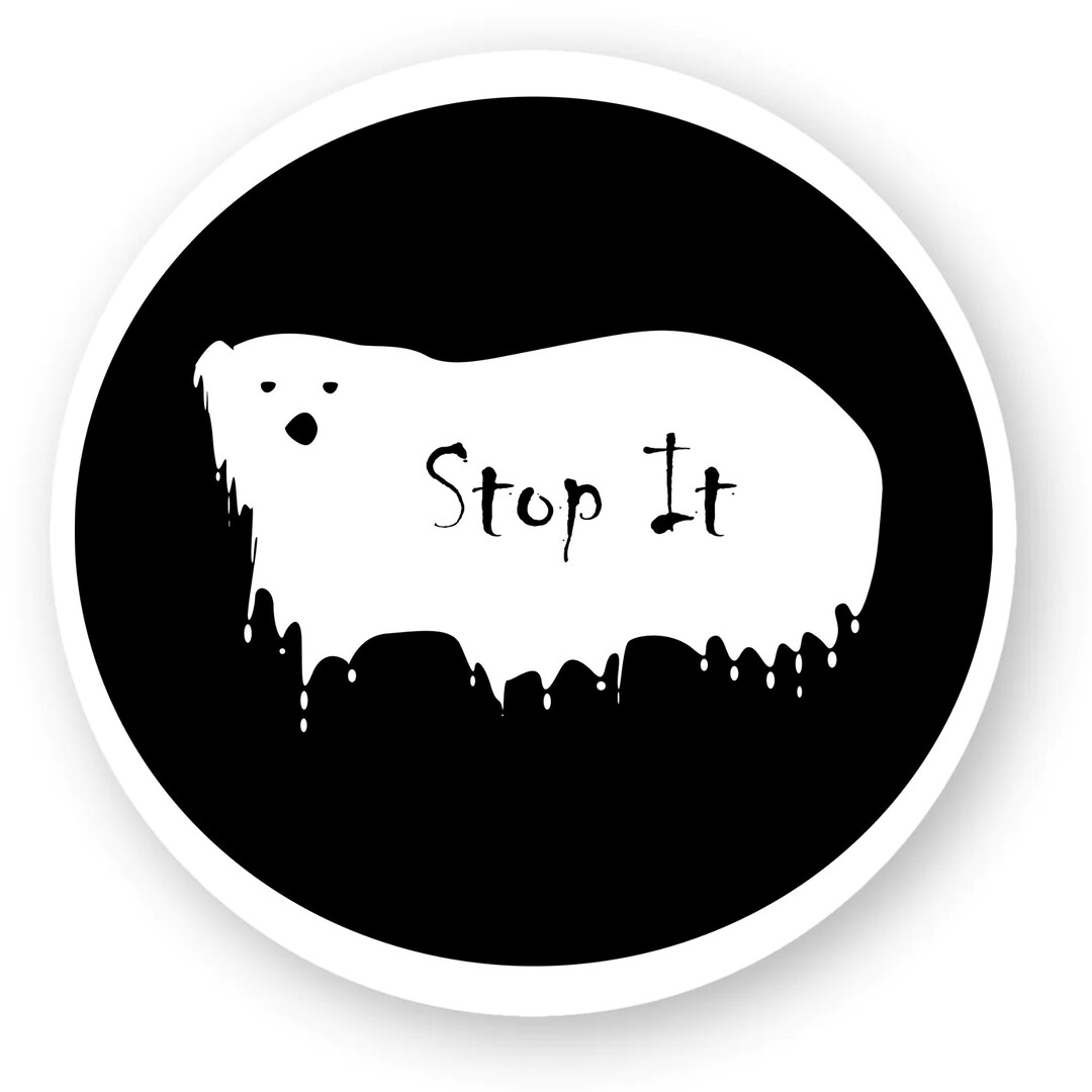Stop It I'm Melting Sticker - Etsy