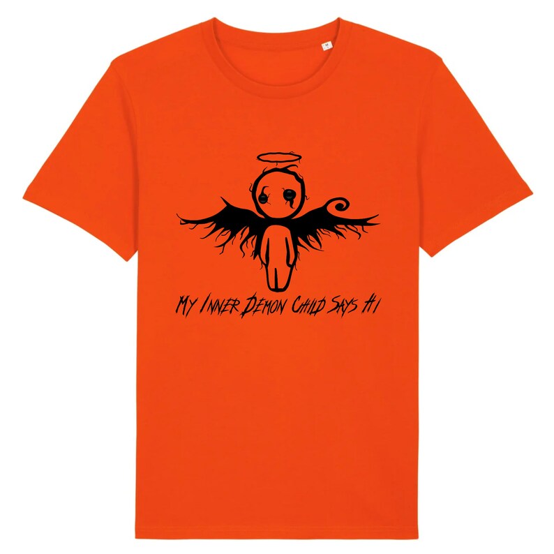 My Inner Demon Child Tee - Etsy