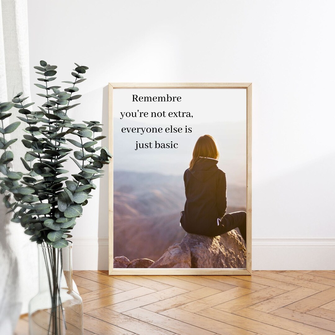 Mountain Vue With Inspirational Quote for Home Decor | Heartwarming ...