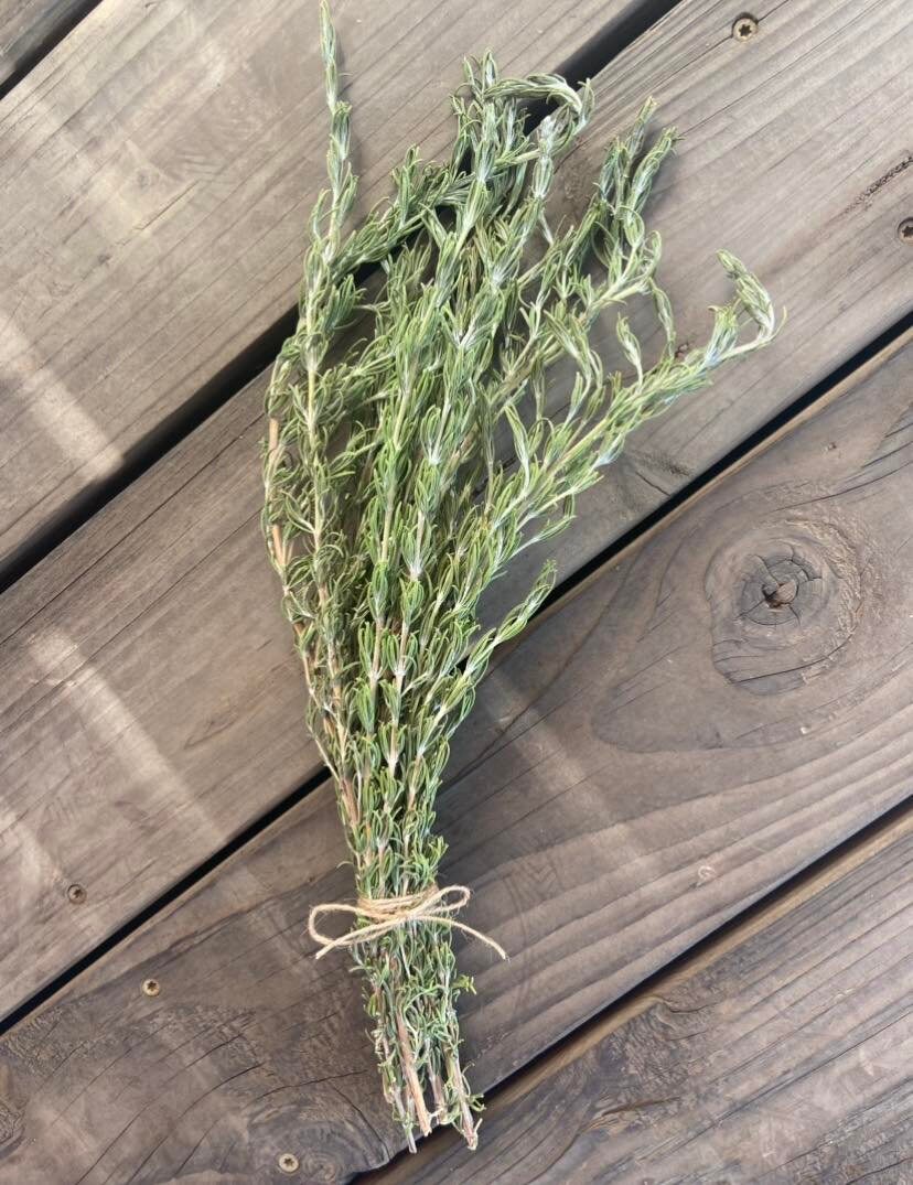Fresh or Dried White Rosemary Bundles Grown on Our Lodi, California ...