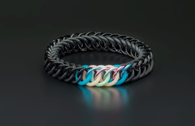 Trans Pride Bracelet Trans Pride Flag Jewelry Trans Everyday - Etsy