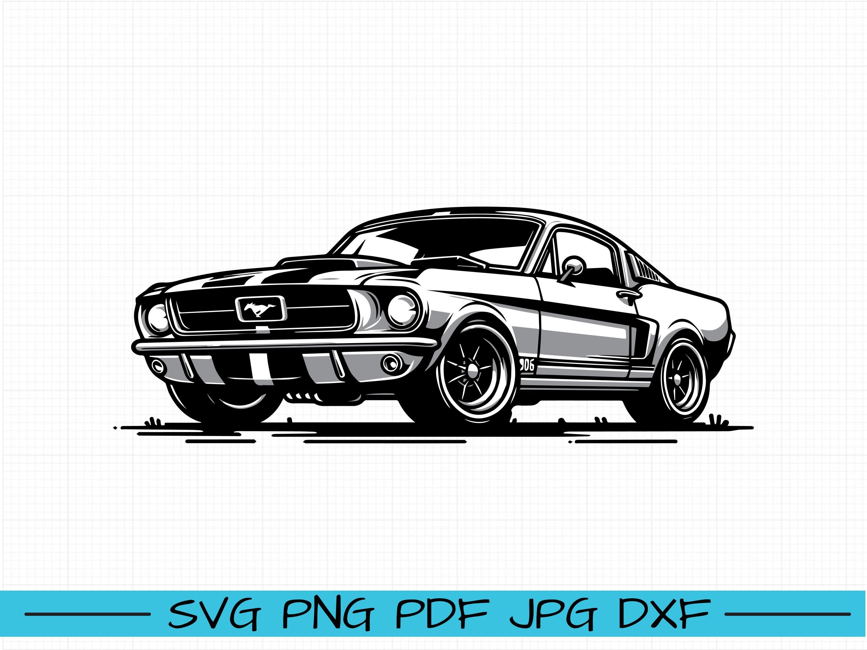 Logo De Mustang Vector