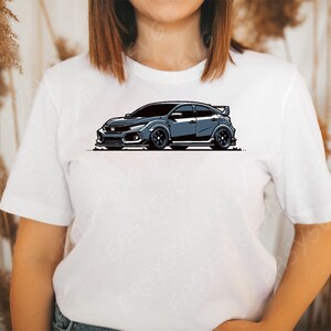 Honda Civic Type-r SVG, Cartoon Vector, Art, Silhouette - Etsy