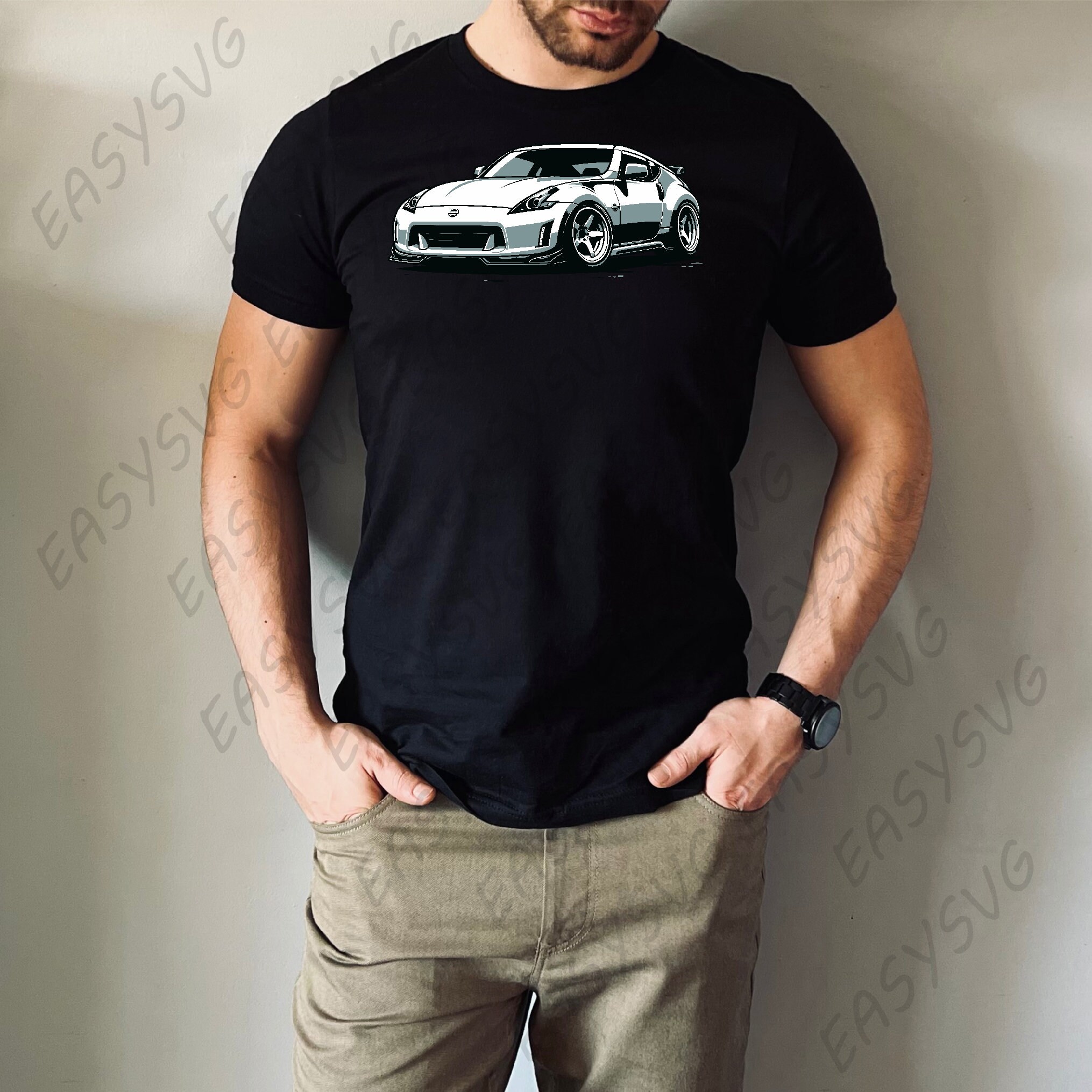 Nissan 370z SVG, Cartoon Vector, Art, Silhouette - Etsy