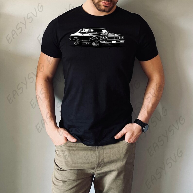 Vintage Chevrolet SS SVG, Cartoon Vector, Art, Silhouette - Etsy