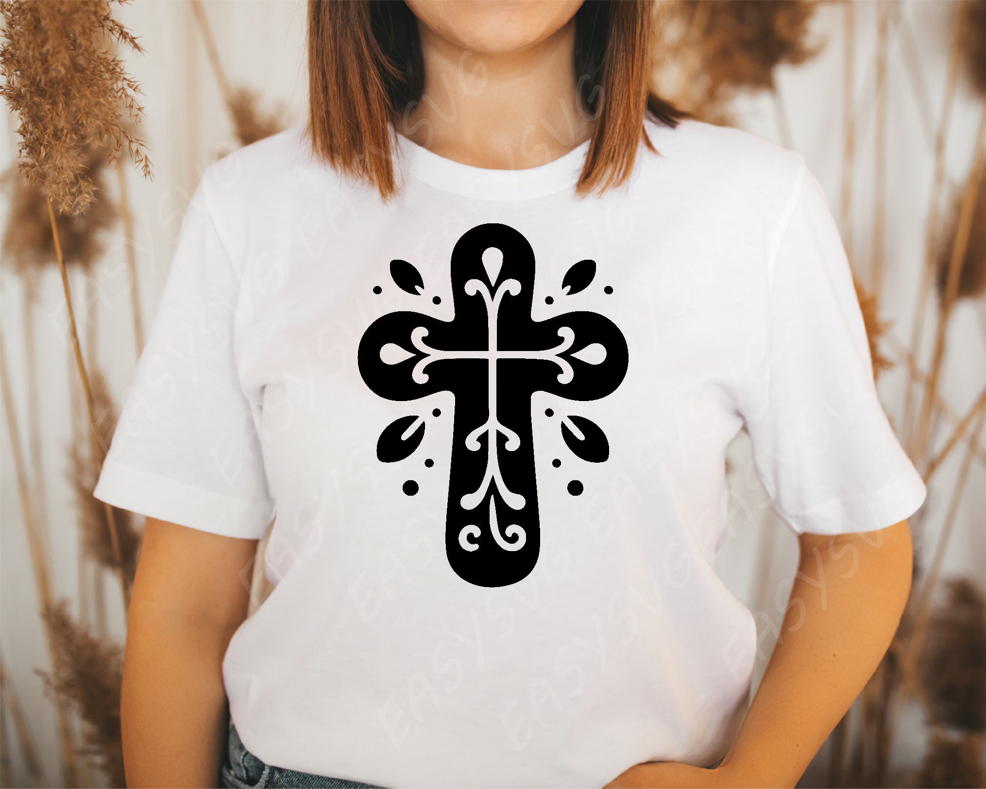 SVG Cross, Cartoon Vector, Art, Silhouette - Etsy