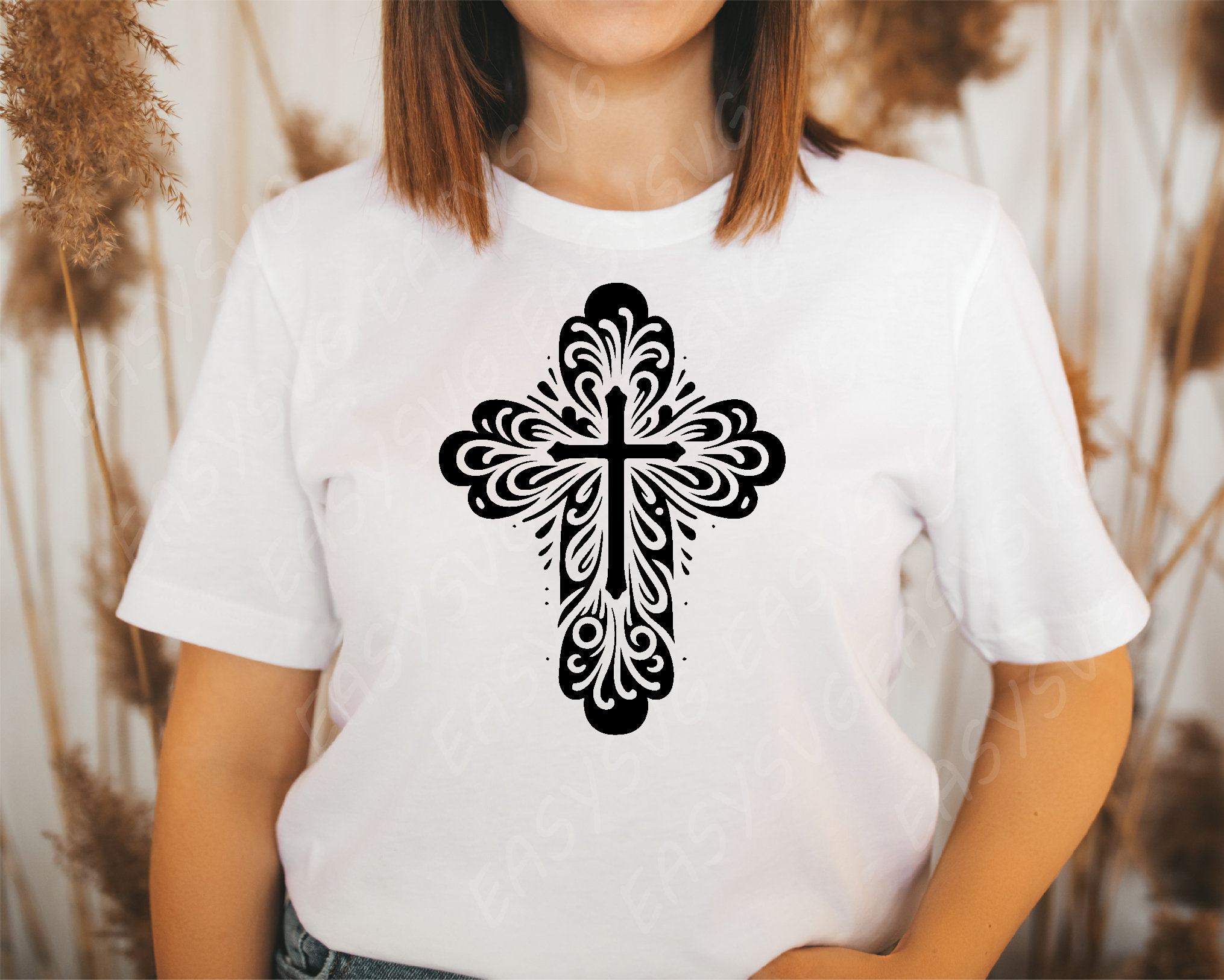 SVG Cross, Cartoon Vector, Art, Silhouette - Etsy