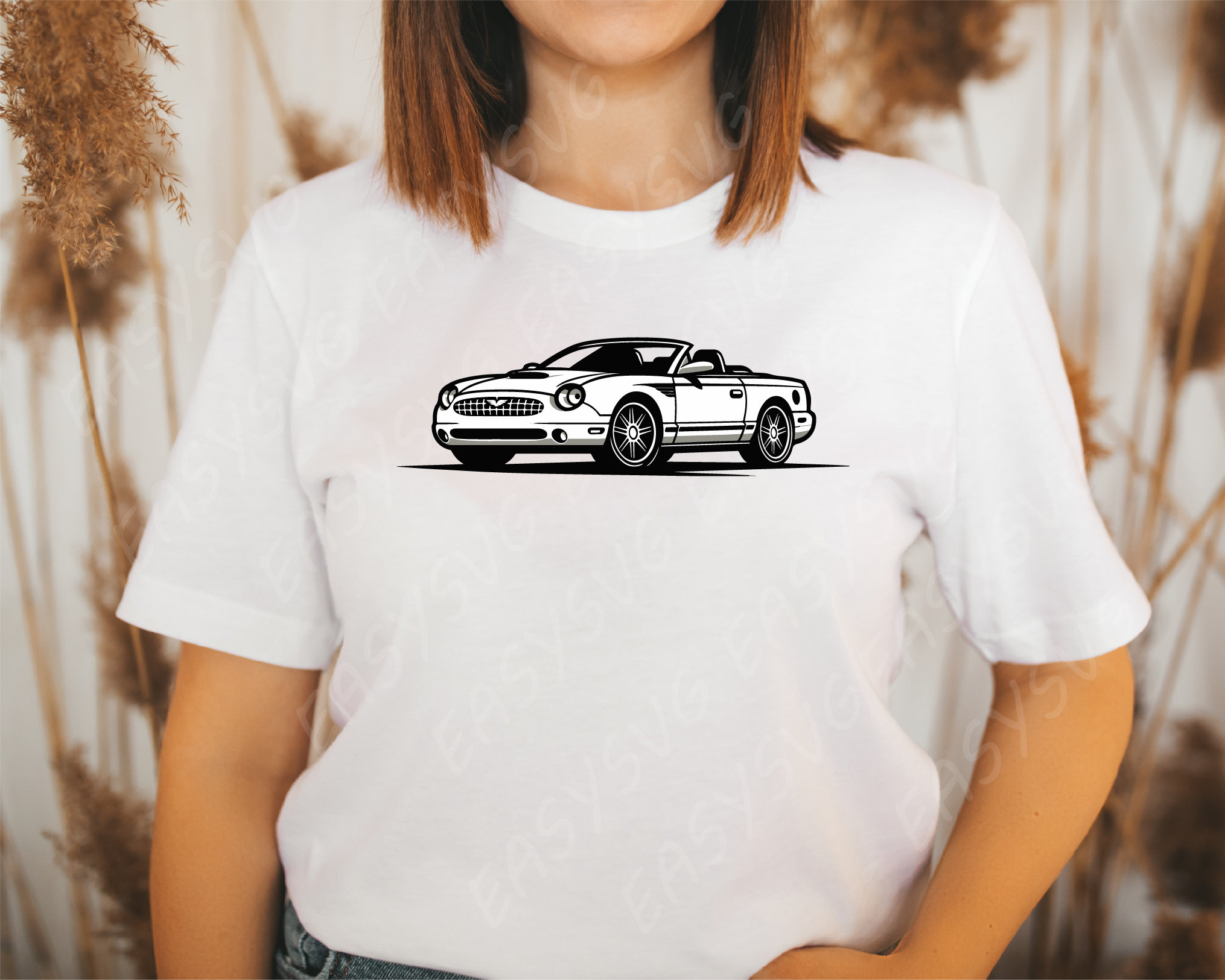 Ford Thunderbird SVG, Cartoon Vector, Art, Silhouette - Etsy