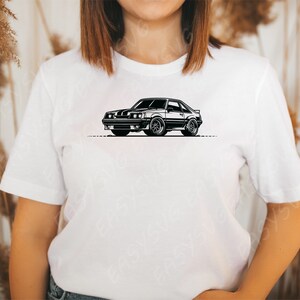 1985 Fox Boy Mustang Gt SVG, Cartoon Vector, Art, Silhouette - Etsy