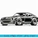 Nissan 240Z SVG, Cartoon Vector, Art, Silhouette - Etsy