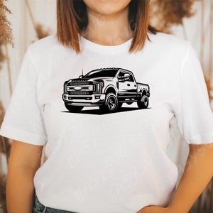 F250 Super Duty SVG, Cartoon Vector, Art, Silhouette - Etsy