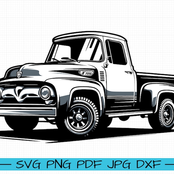 1955 Ford Svg - Etsy