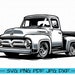 Ford F100 1955 SVG, Cartoon Vector, Art, Silhouette - Etsy