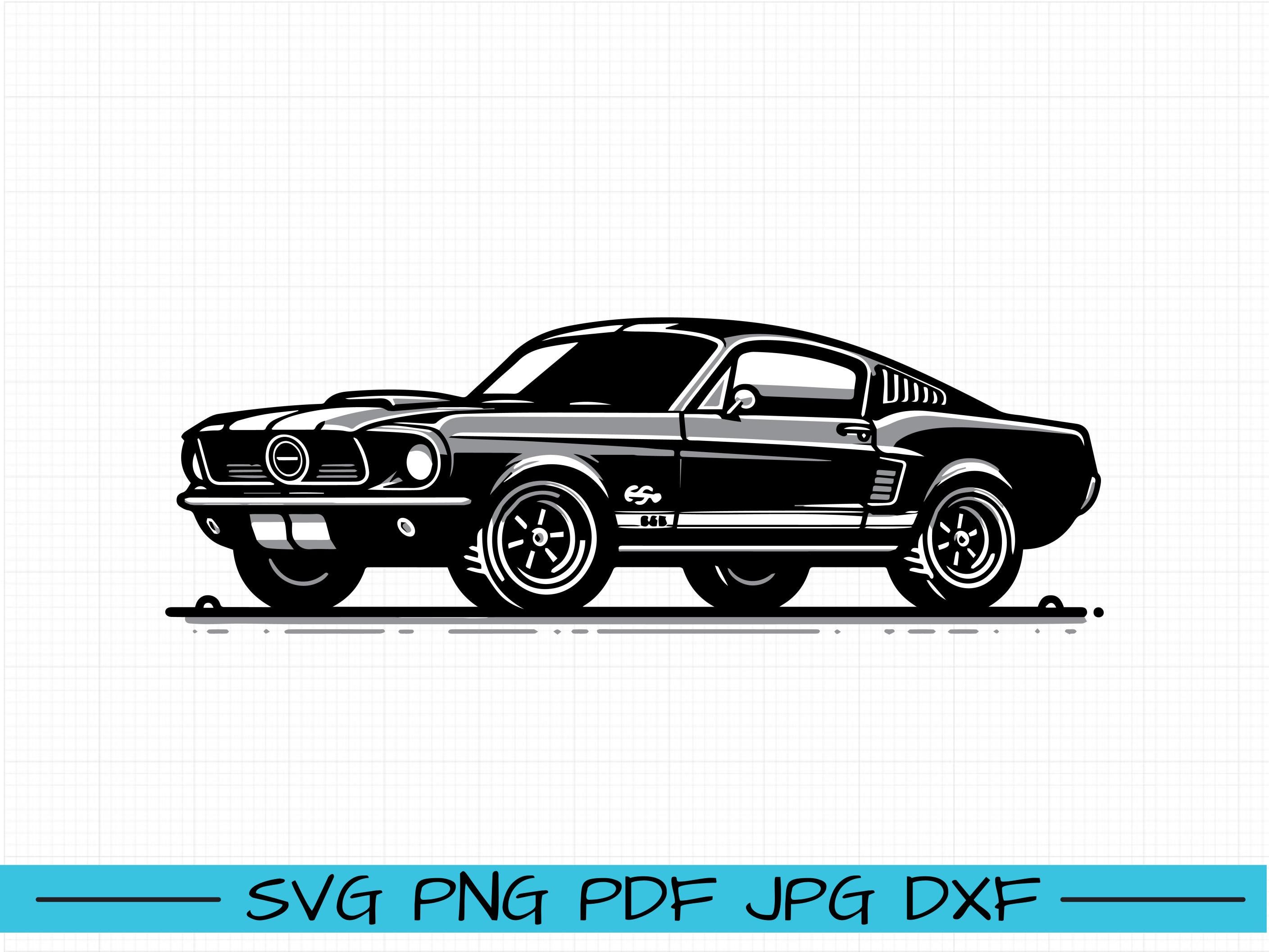 Mustang Car Vector