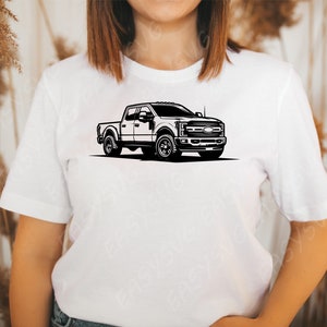 F250 Super Duty SVG, Cartoon Vector, Art, Silhouette - Etsy