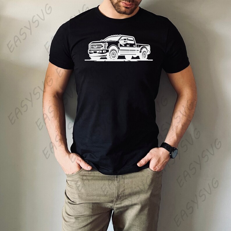 F250 Super Duty SVG, Cartoon Vector, Art, Silhouette - Etsy