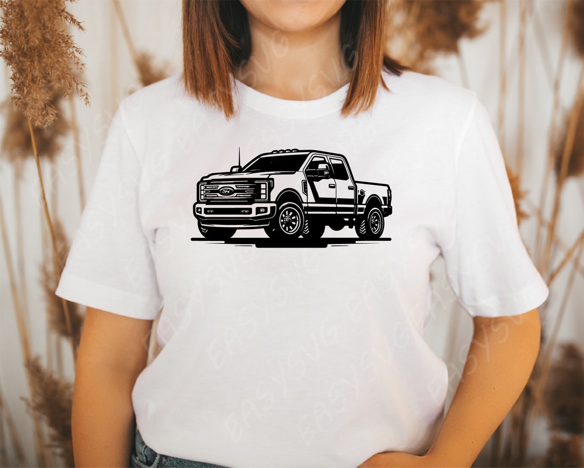 F250 Super Duty SVG, Cartoon Vector, Art, Silhouette - Etsy