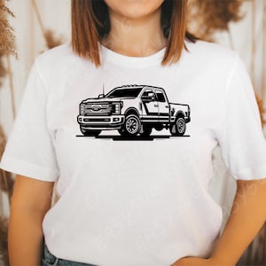 F250 Super Duty SVG, Cartoon Vector, Art, Silhouette - Etsy