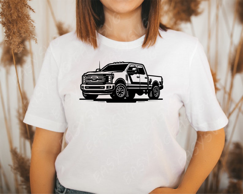 F250 Super Duty SVG, Cartoon Vector, Art, Silhouette - Etsy