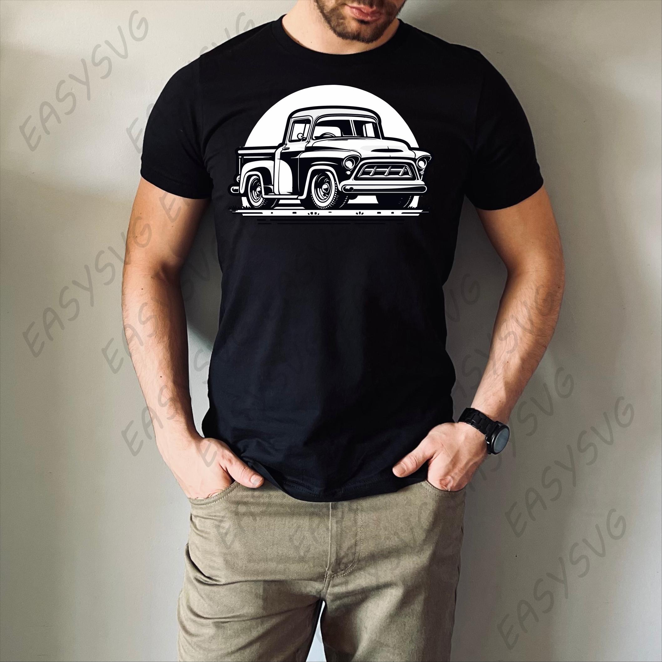 Chevy 3100 1954 SVG, Cartoon Vector, Art, Silhouette - Etsy