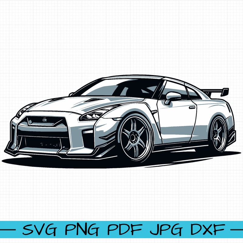 Nissan Gtr Race Car - Etsy