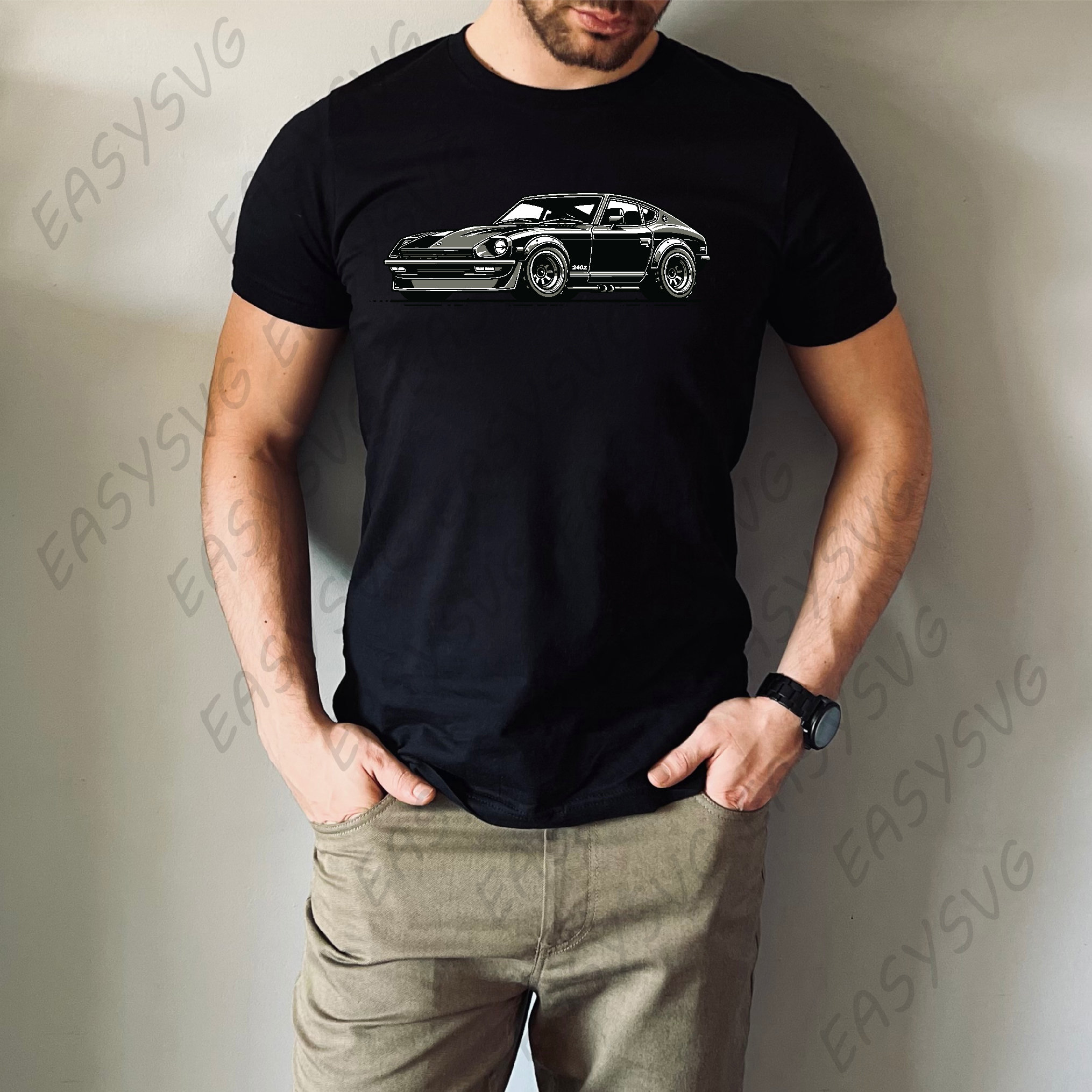Nissan 240Z SVG, Cartoon Vector, Art, Silhouette - Etsy