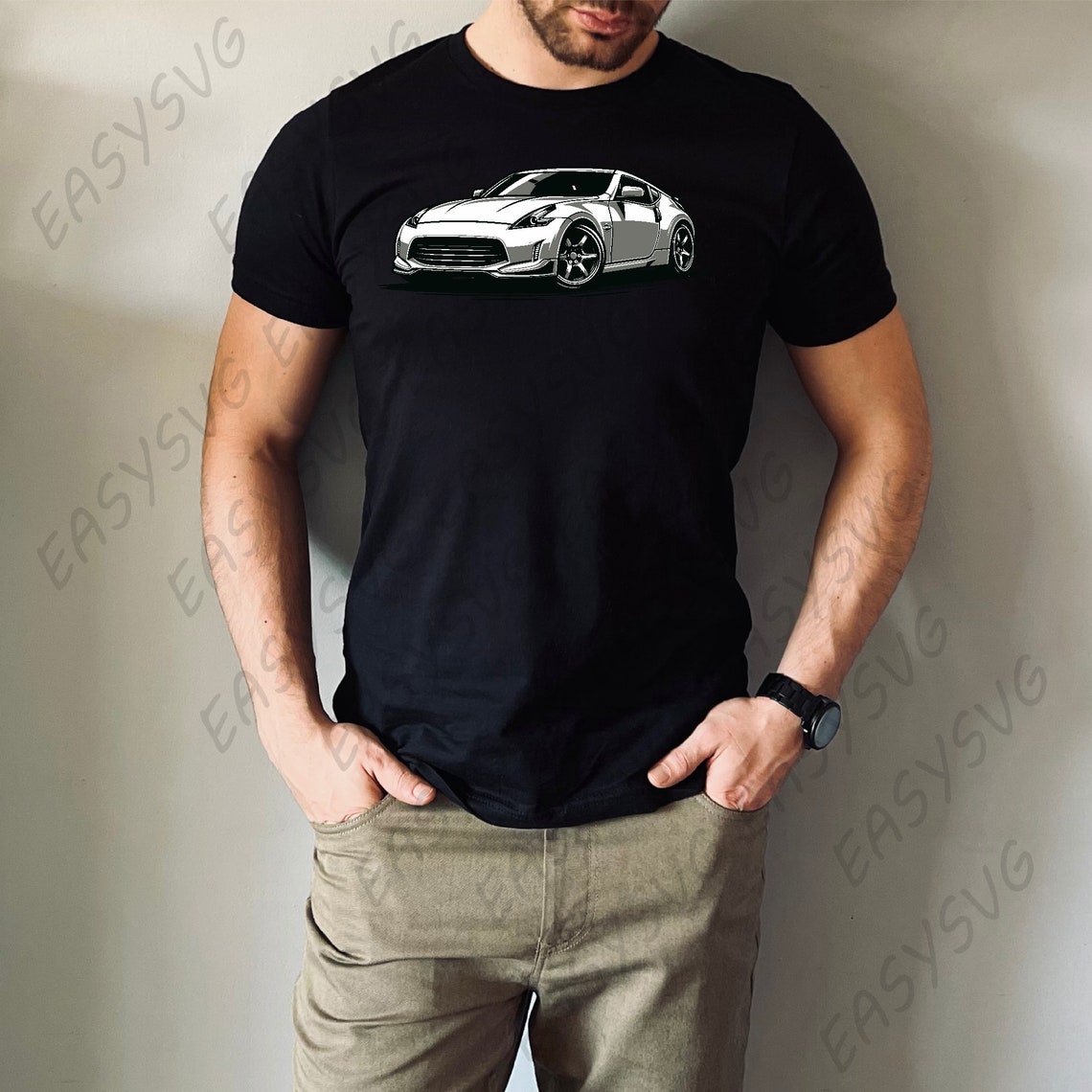 Nissan 370z SVG, Cartoon Vector, Art, Silhouette - Etsy