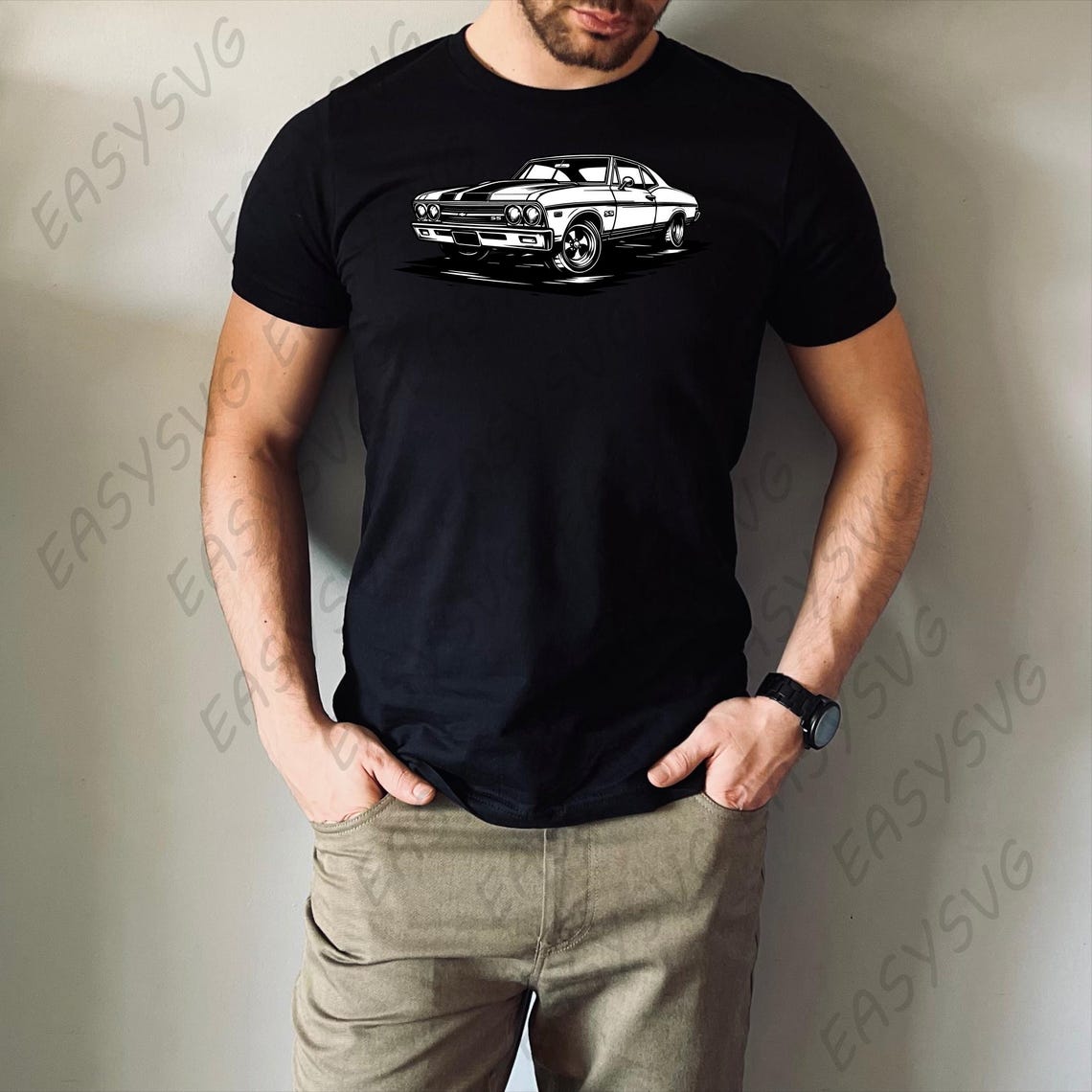 Vintage Chevrolet SS SVG, Cartoon Vector, Art, Silhouette - Etsy