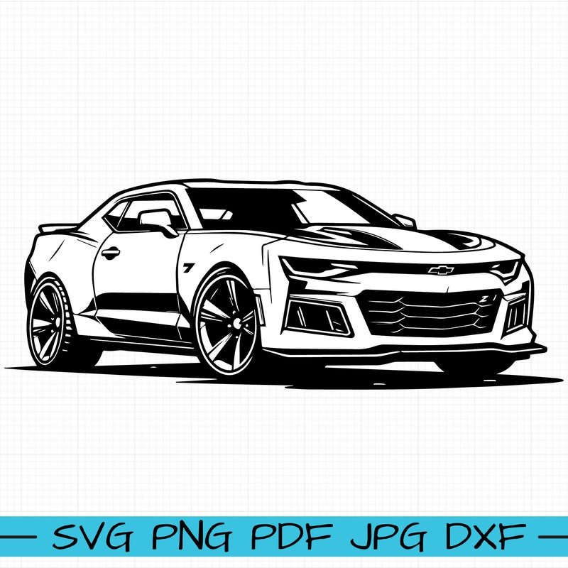 Camaro Template - Etsy