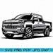 Chevy K-1500 Pickup Truck SVG, Cartoon Vector, Art, Silhouette - Etsy