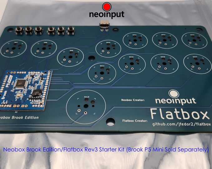 Neobox Brook Edition Starter Kit: Make Your Own PS5 Compatible Hitbox ...