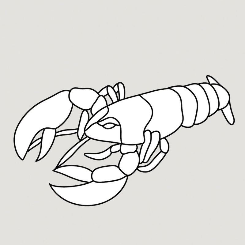 Lobster Pattern - Etsy