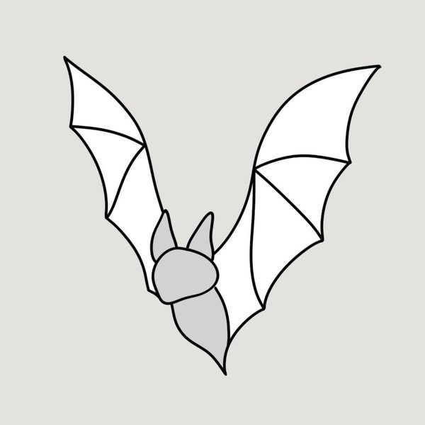 Bat Suncatcher - Etsy