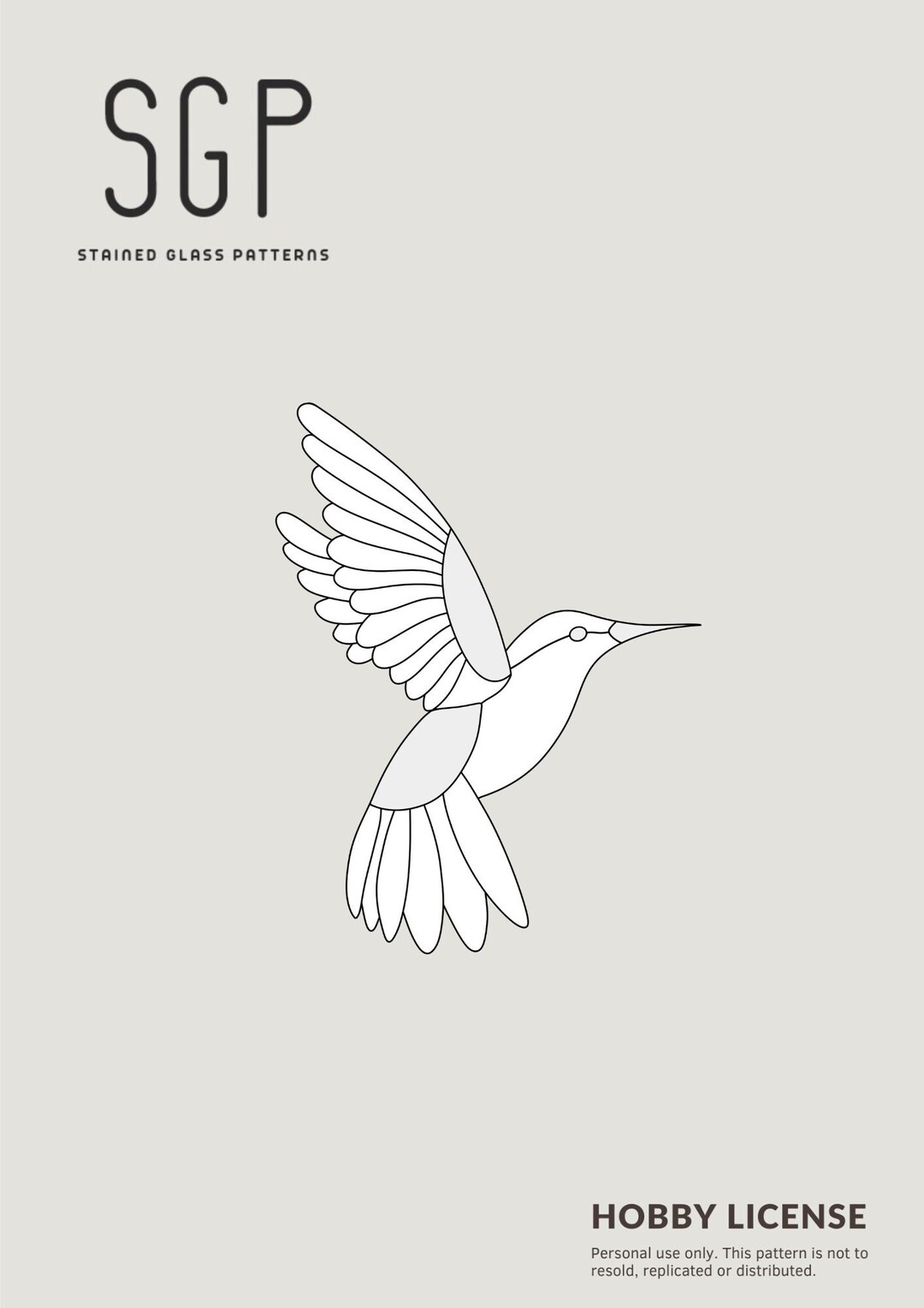 Stained Glass Birds Pattern, Bird Pattern, DIY Stained Glass Bird ...