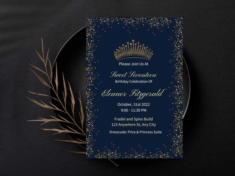 Editable Birthday Invitation Printable Birthday Party Invite Editable ...