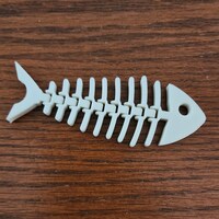 3D Printed Flexible Angler Fish Skeleton - Etsy