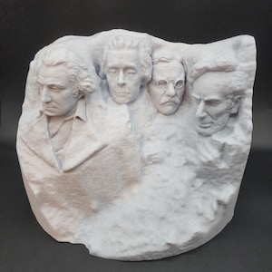 Mount Rushmore Statue | Presidents | History | America | Bust | Marble ...