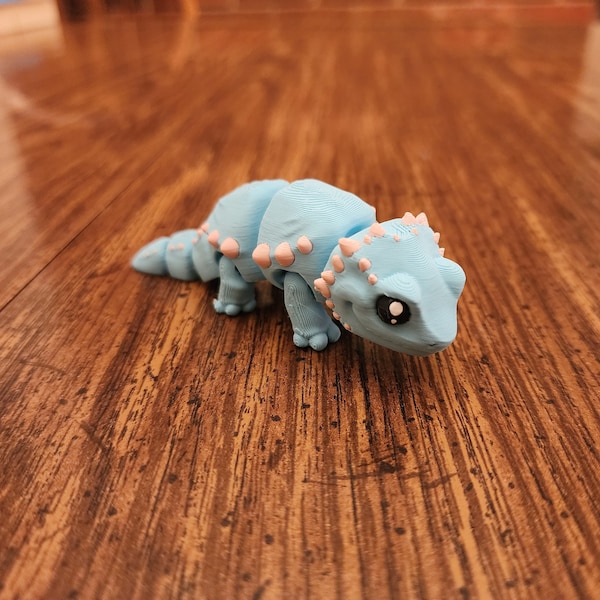 3d Printed Animals Bearded Dragon - Etsy