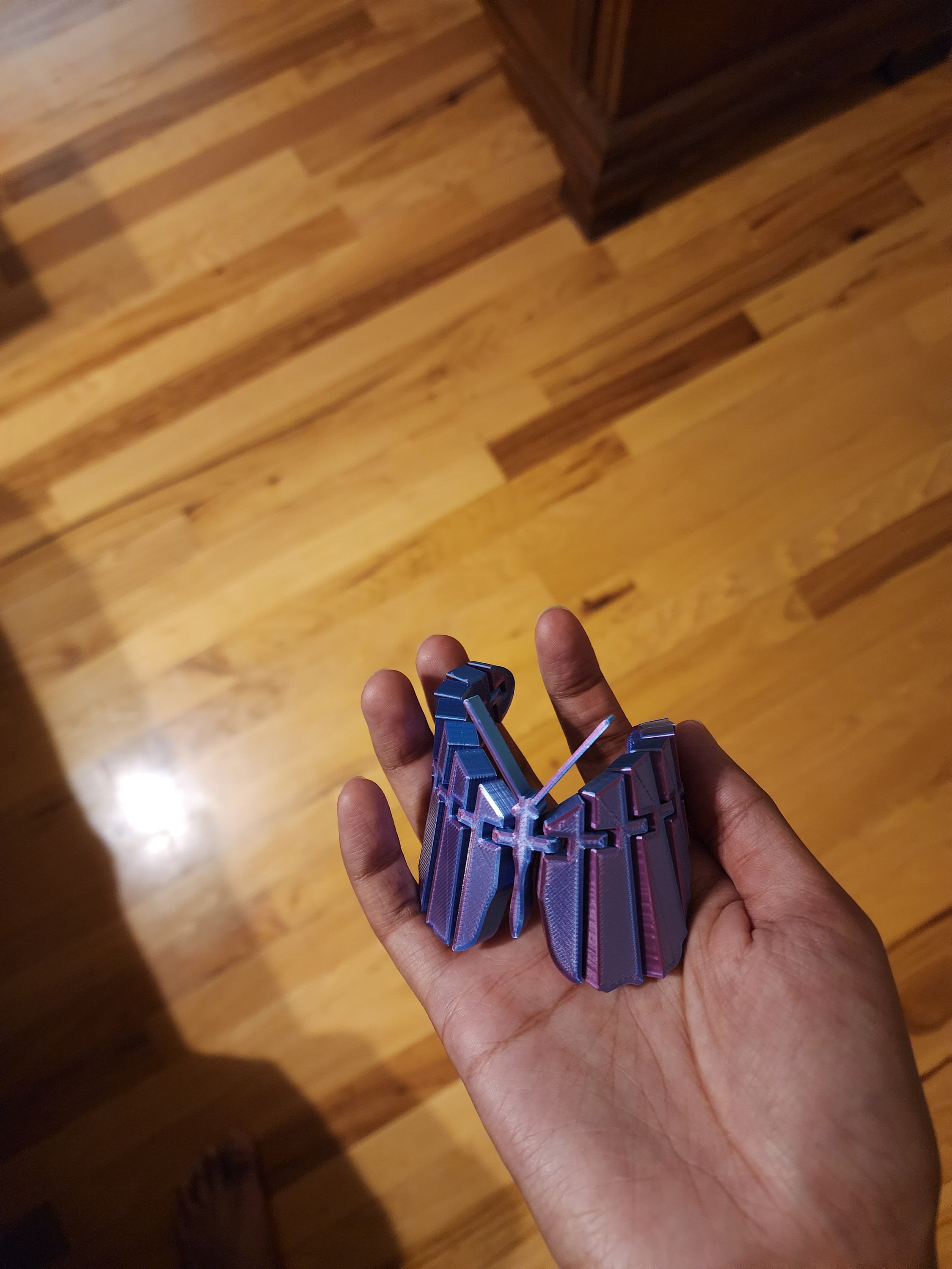 Articulated Butterfly Flexible Kids Gift Fun Toy Insect 3D Printed 3D ...