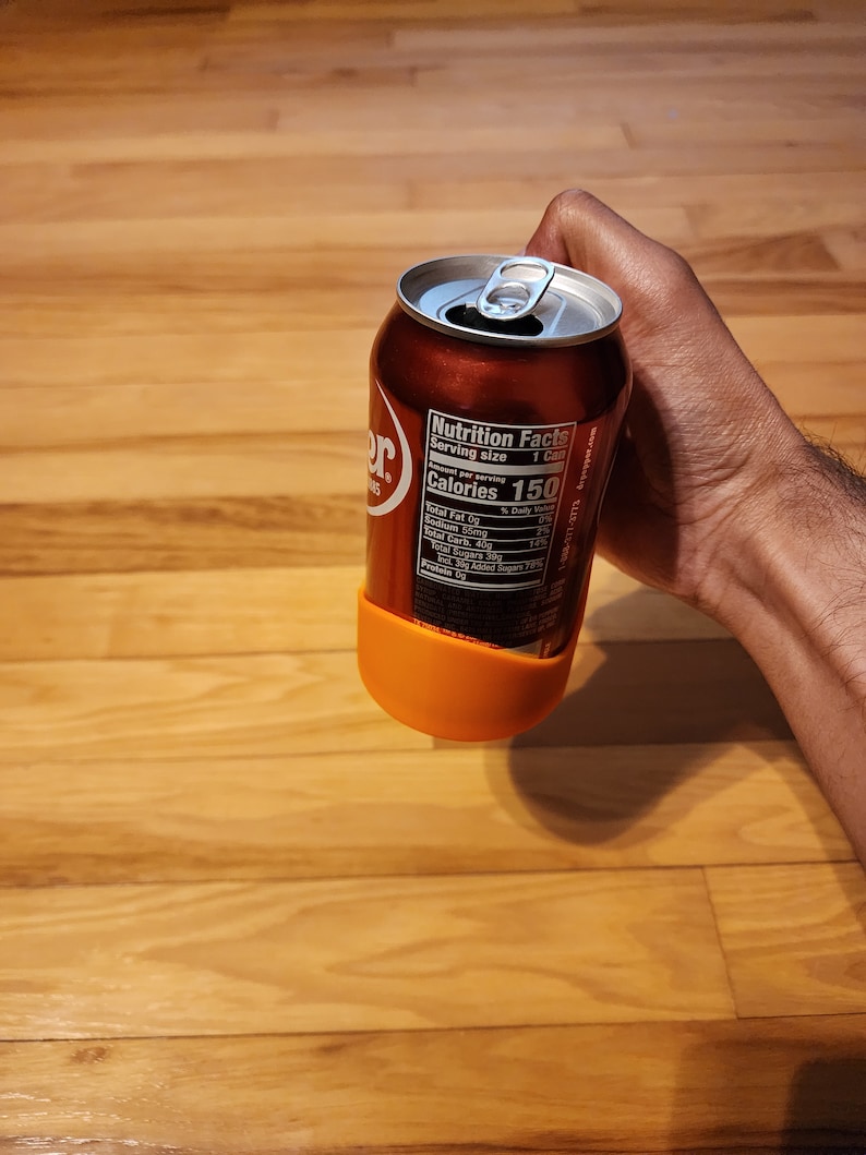 12 Oz Soda Can Holder Handle Drinks Pop Beverage 3D Printed Beer Mug ...