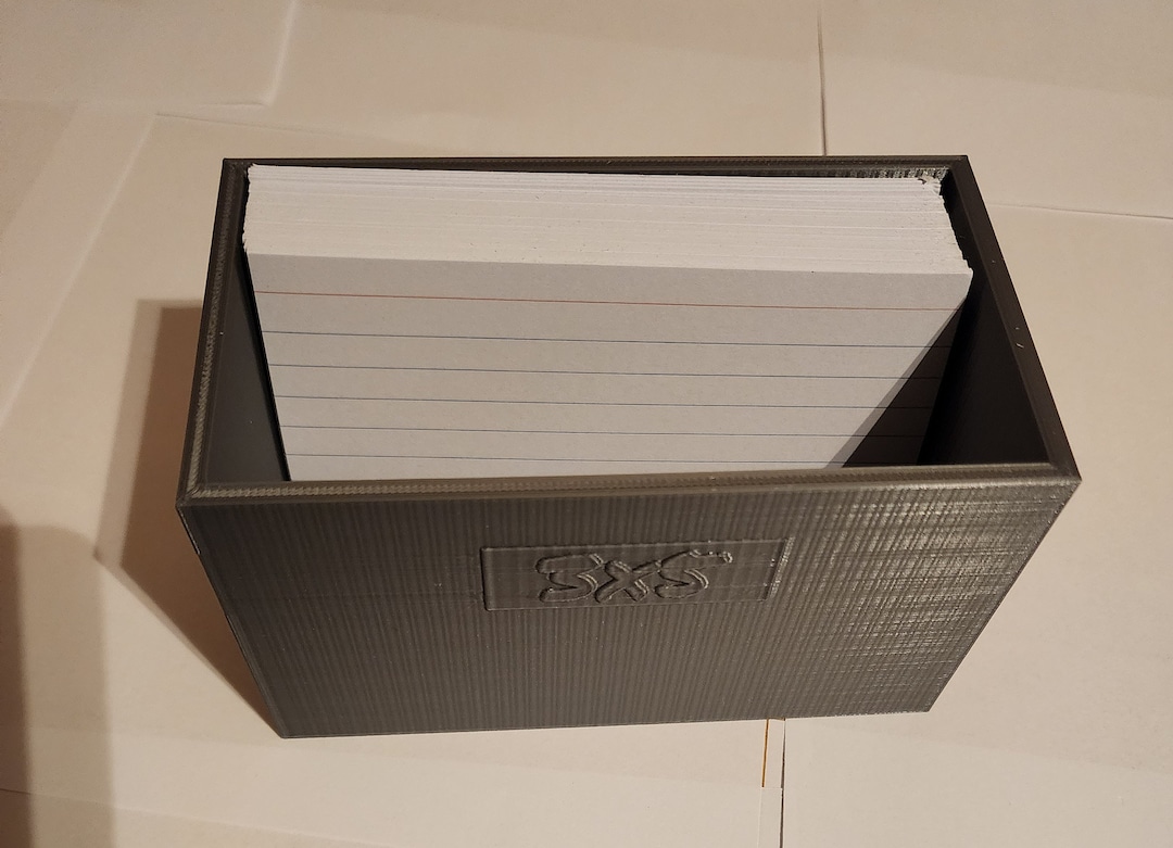 3x5 Index Card Holder | Holder | Index | Lightweight | Storage | Shelf ...