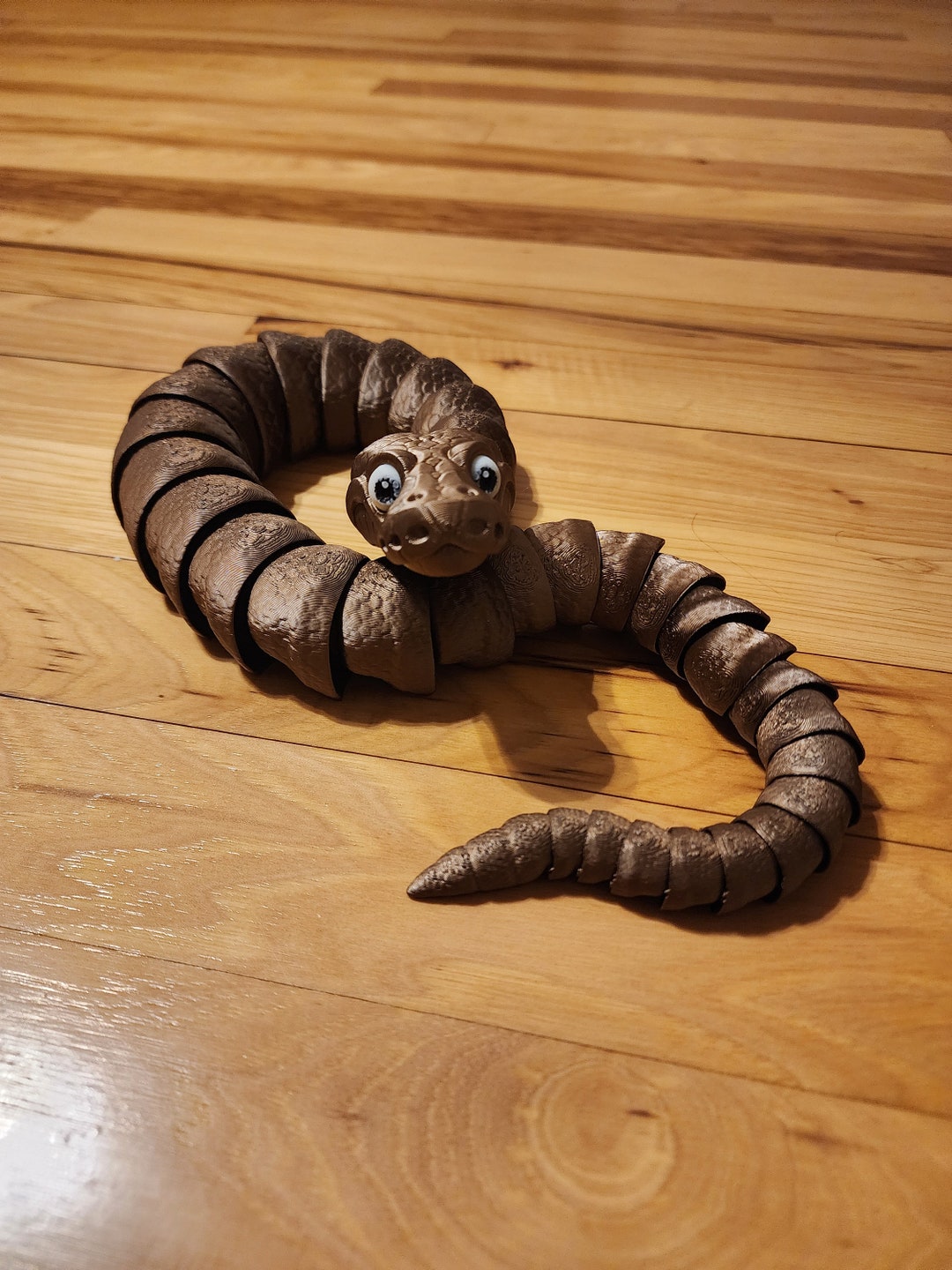 Cute Articulated Ball Python Snake | Fidget | Flexible | Sensory ...