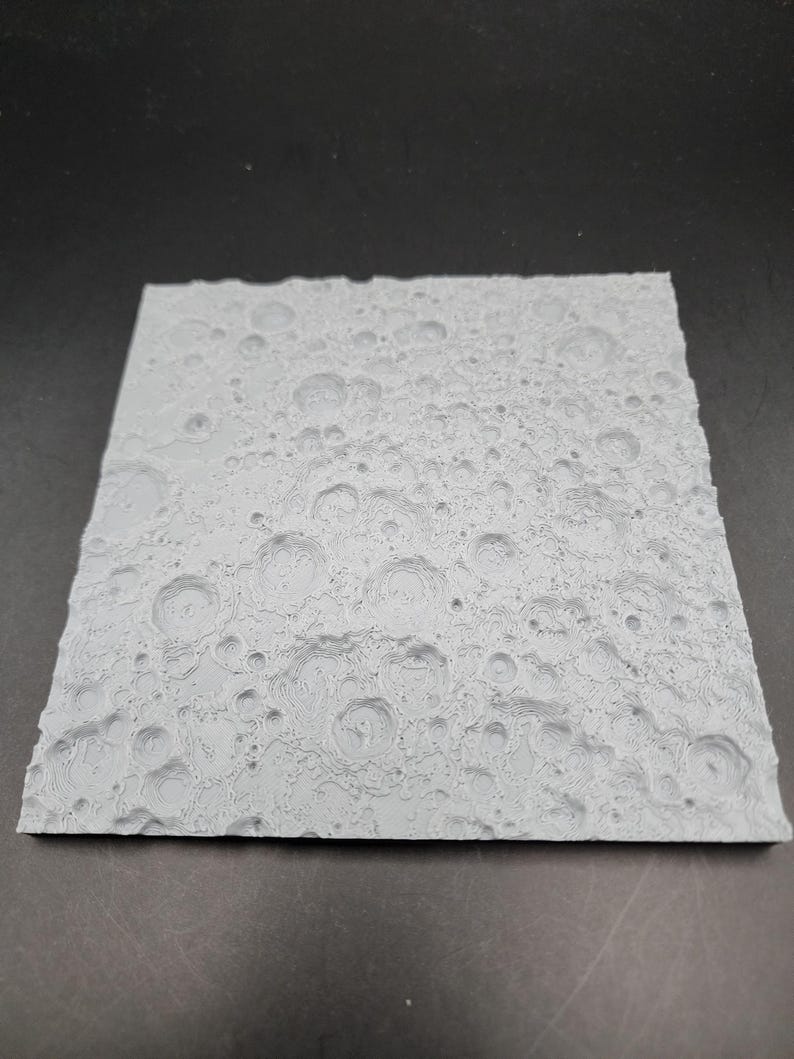 Moon Topographical Model NEAR and FAR Sides | Lunar | NASA | Space ...