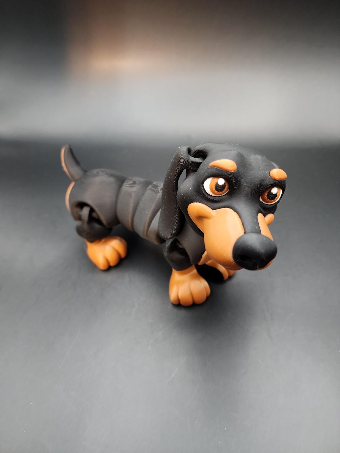 Adorable Articulated Dachshund Dog | 3D Printed | Dotson | Fidget ...