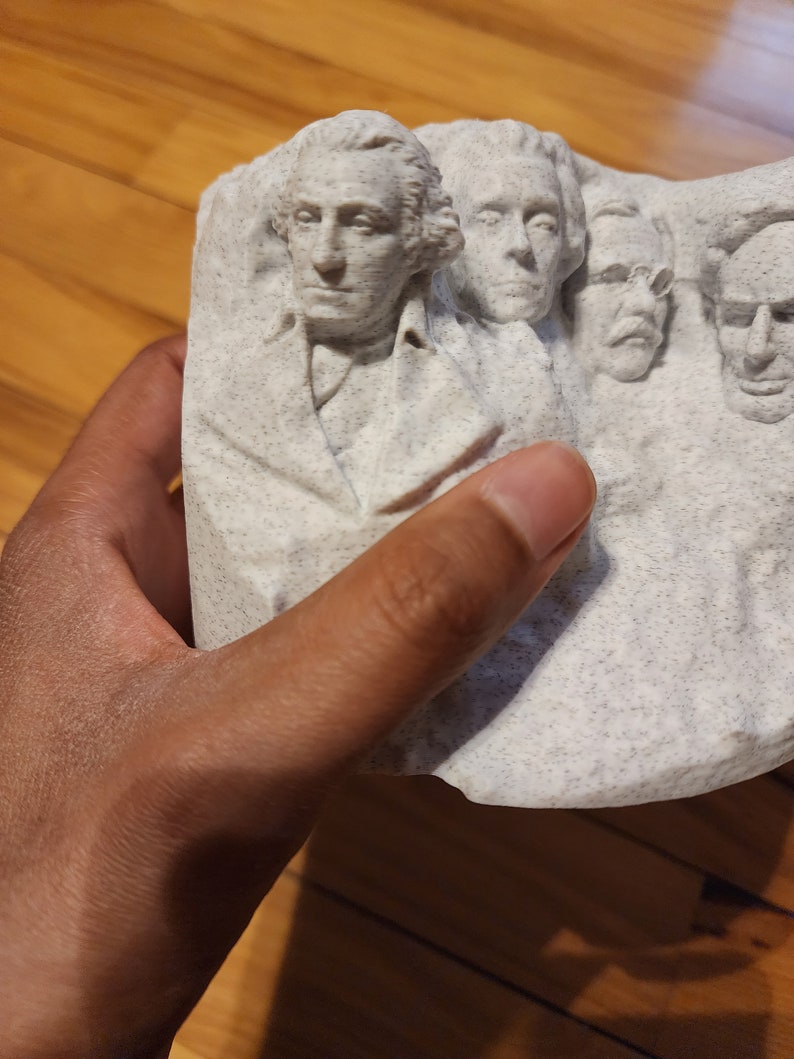 Mount Rushmore Statue Presidents History America Bust Marble Detailed ...