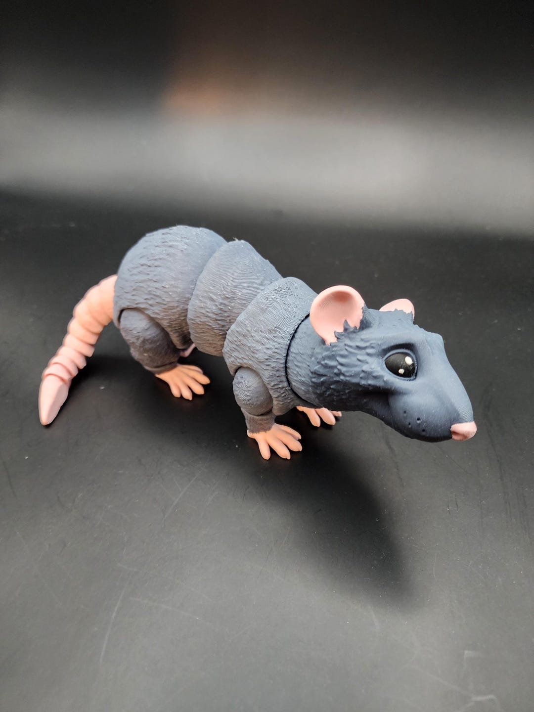 Cute Articulated Rat | Rodent | 3D Printed | Wildlife | Fidget ...